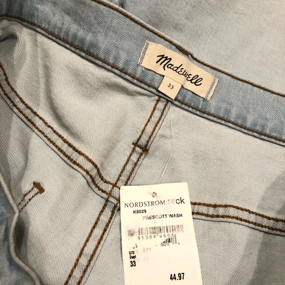 Madewell | Shorts | Madewell High Waist Prescott Wash Denim Shorts 33 ...